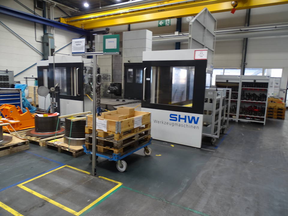 SHW Uniforce 6 CNC-Fahrständerfräsmaschine - Brandner Shop